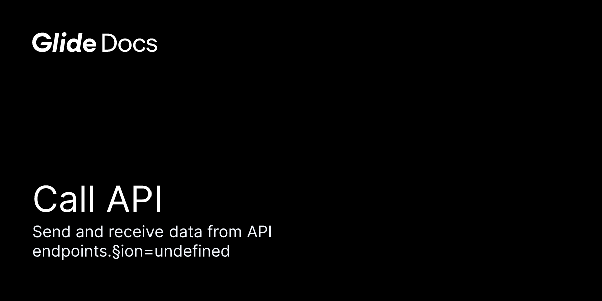 Call API Call API